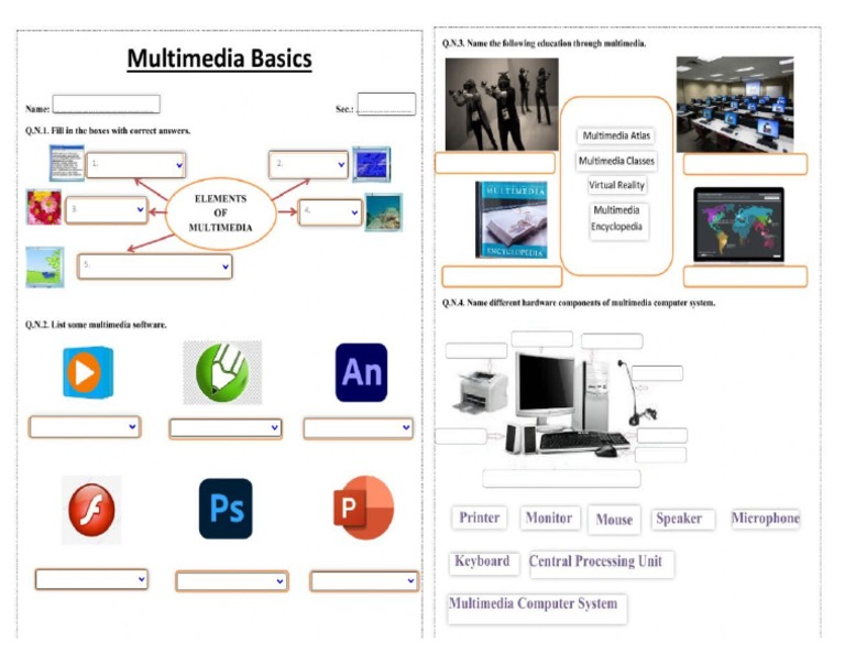 Asas Multimedia KSSMPK | PDF