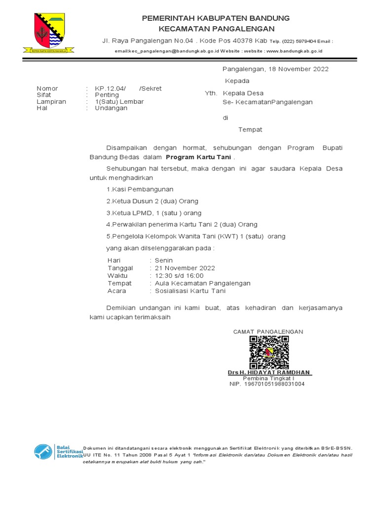 Sosialisasi Kartu Tani | PDF