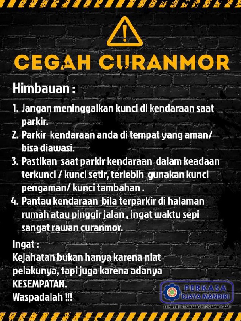 Safety Poster Sp312 Safety Poster Waspada Fatigue Office Safetyoffice ...