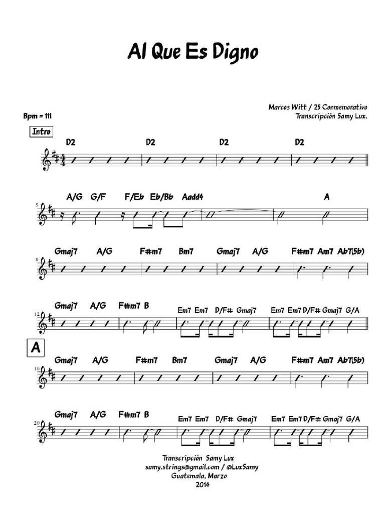 Chart Al Que Es Dign 25 Aniversario | PDF