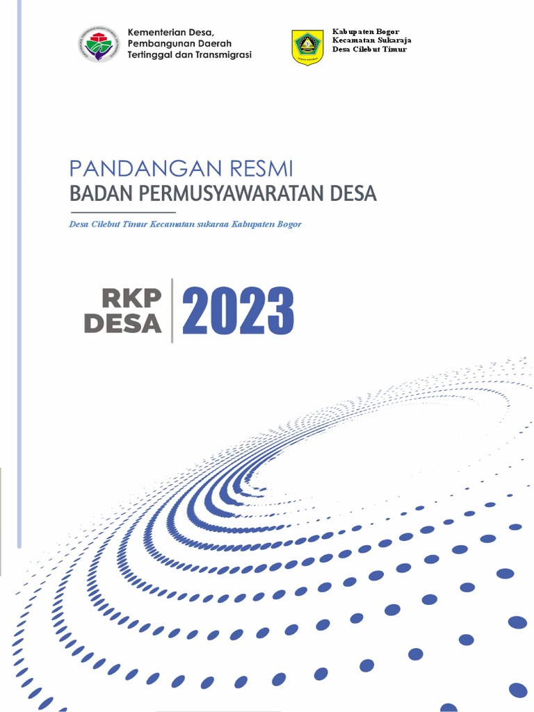 Pandangan Resmi BPD RKP Desa 2023 | PDF