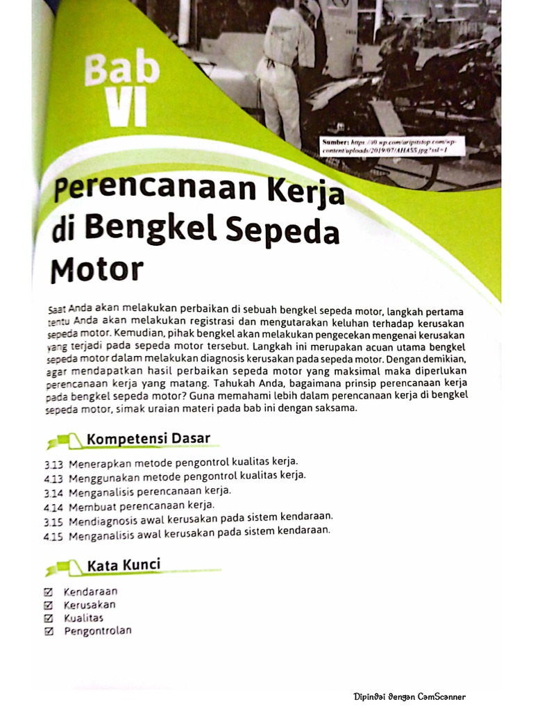 Materi Pengelolaan Bengkel | PDF