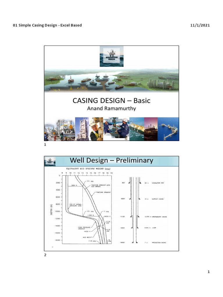 Simple Casing Design Excel Based 1643406709 | PDF