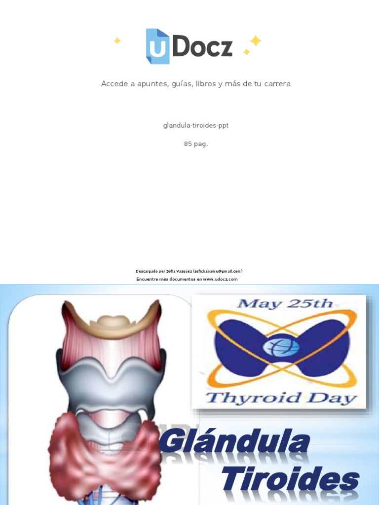 Glandula Tiroides PPT 96132 Downloable 1157362 | PDF | Tiroides ...