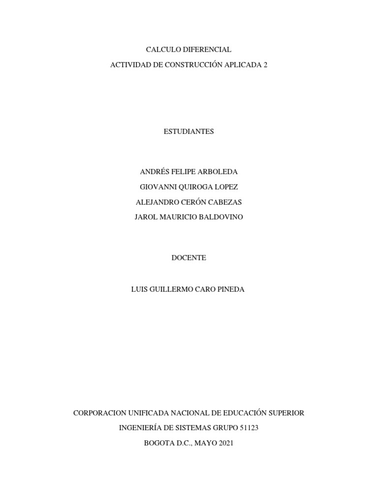 Desarrollo Aca 3 | PDF | Ciencia y matemática