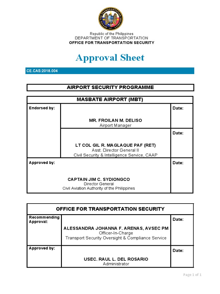 Masbate Airport | PDF