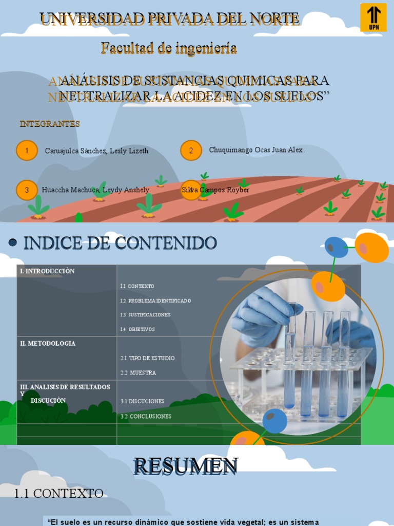 Proyecto de Investigacion Upn Quimica | PDF | Suelo | Agricultura