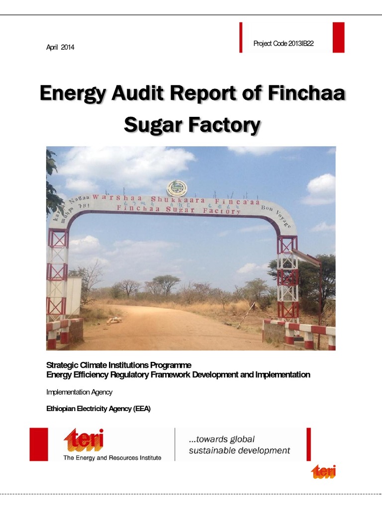 2report of Finchaa Sugar Factory | PDF