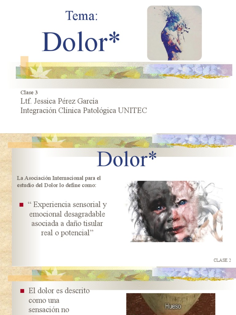Clase 3 Dolor Icp Pdf