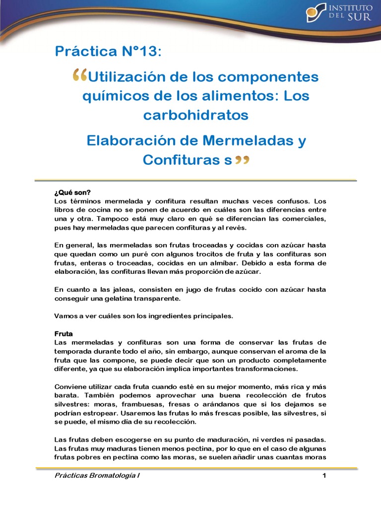 Mermeladas | PDF | Mora | Gusto