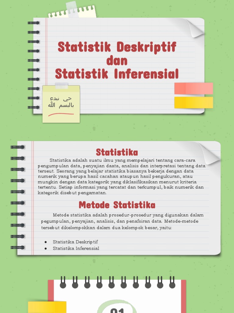 Perbandingan Statistika Deskriptif dan Inferensial | PDF