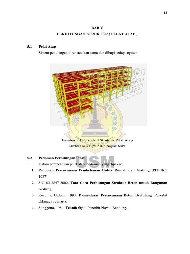 Pelat Atap Dak Beton | PDF