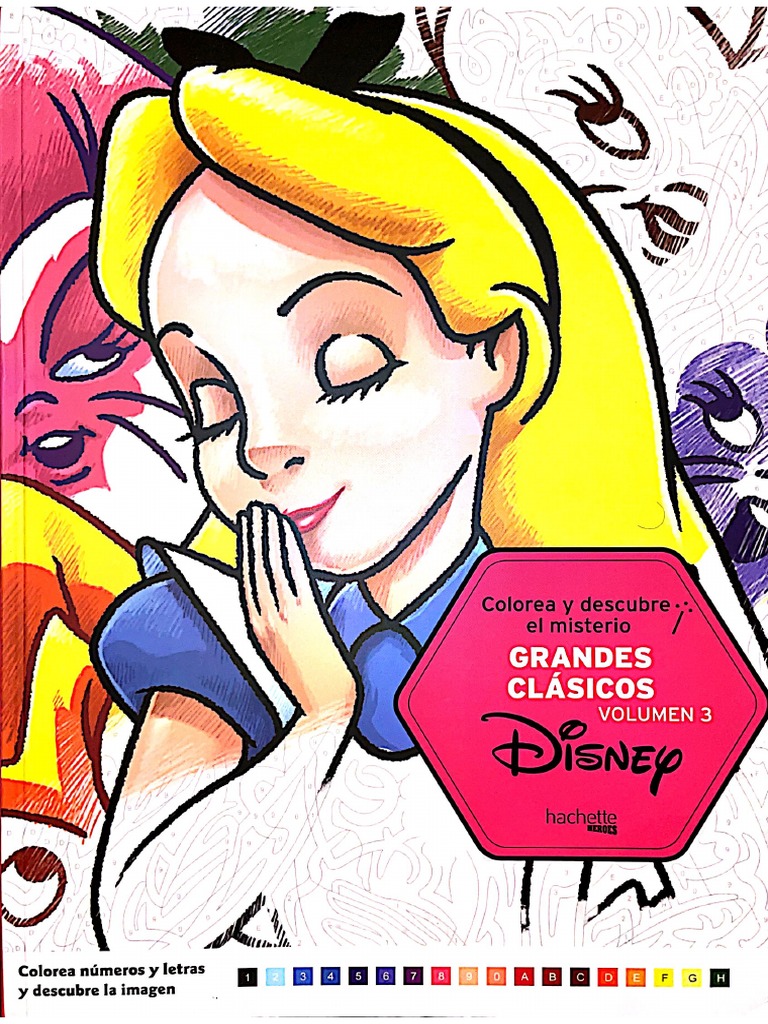 Colorea y Descubre El Misterio - Grandes Clásicos Disney Vol 3 | PDF
