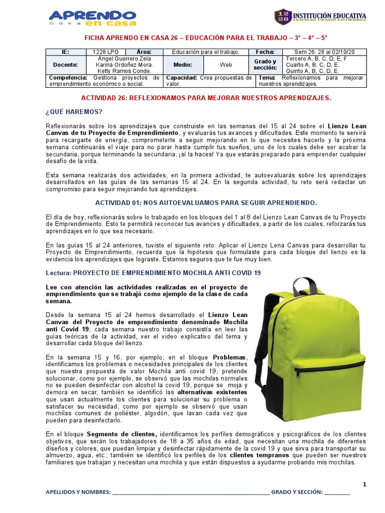 F26 345 Ept Actividad Tarea | PDF