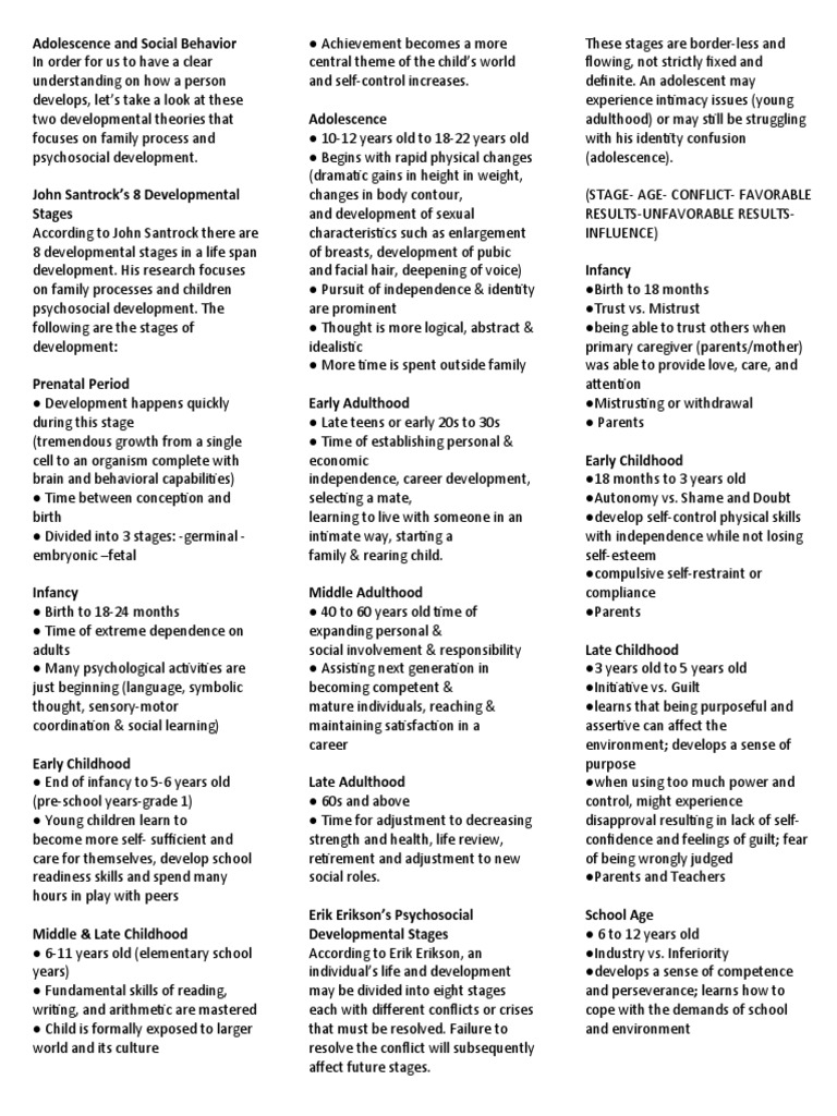 PerDev Week 4 8 | PDF | Adolescence | Stress (Biology)