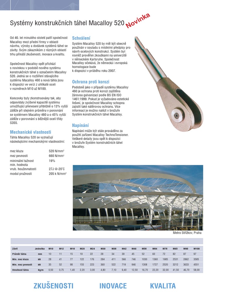 Macalloy-520 51 | PDF