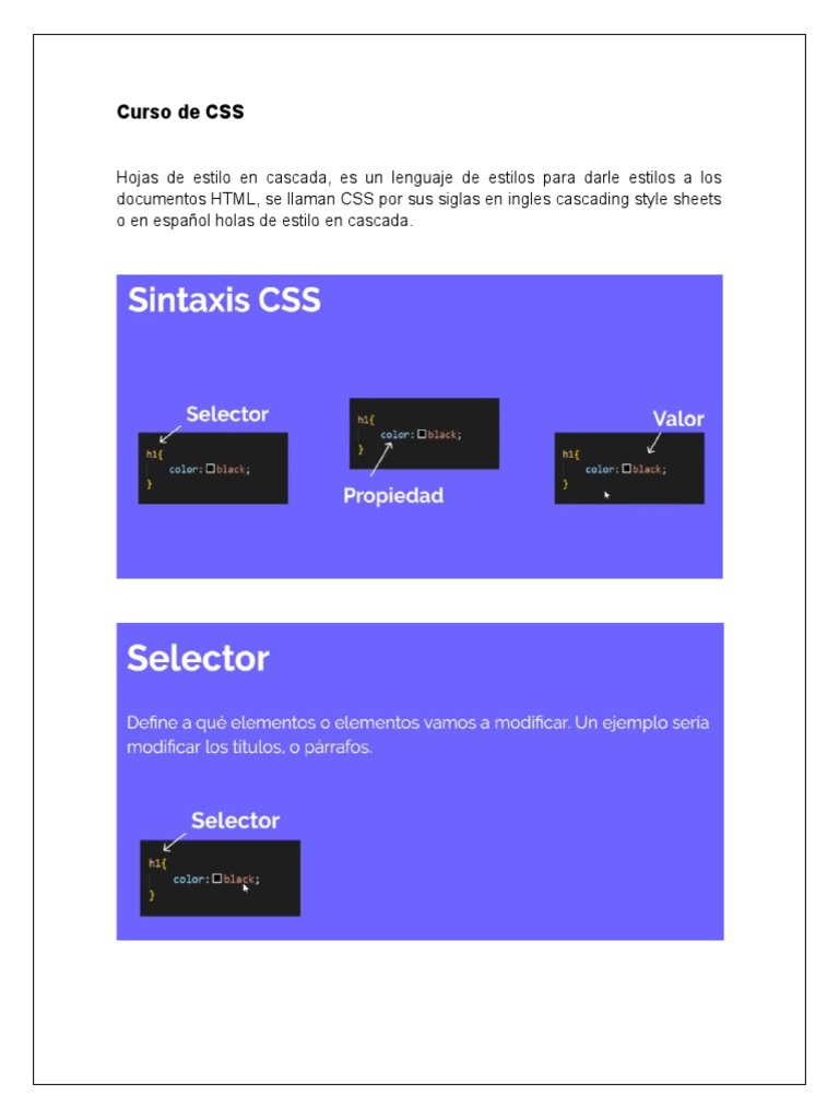 Curso de CSS | PDF