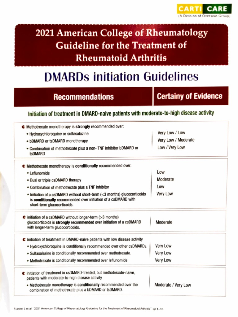 DMARDs | PDF