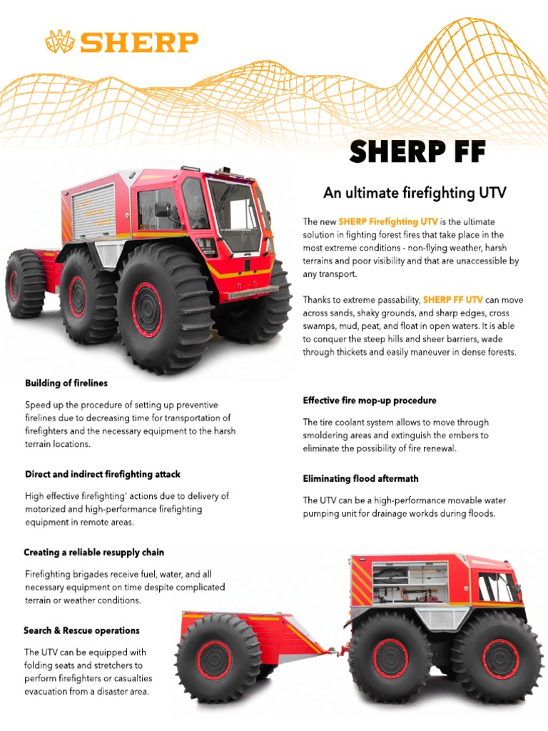 SHERP Firefighting UTV | PDF | Firefighting | Wildfire