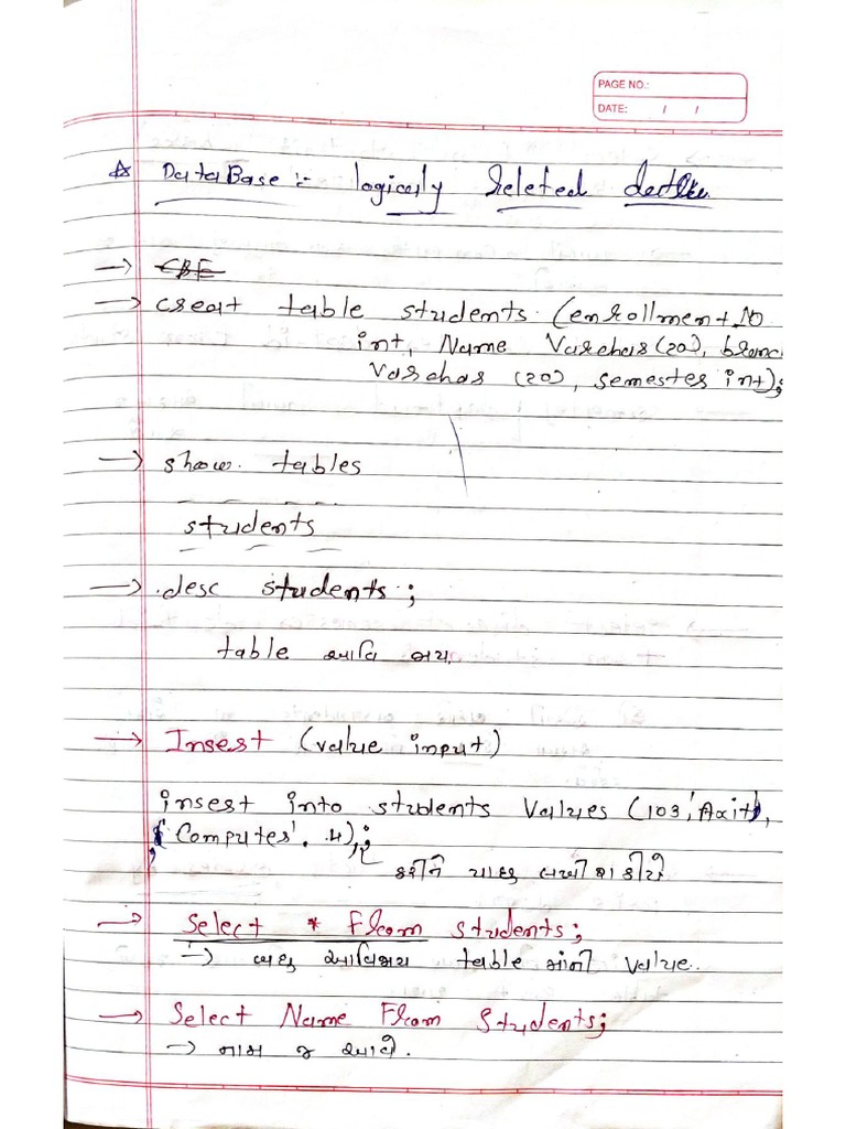 Sql Pdf
