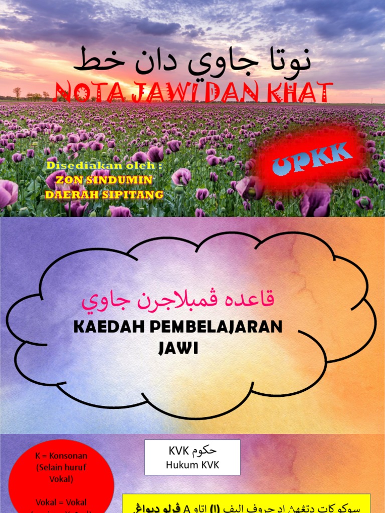 Nota Jawi Upkk | PDF