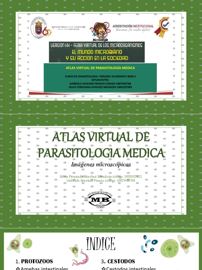 Atlas Parásitos | PDF | Parasitología | Microbiología