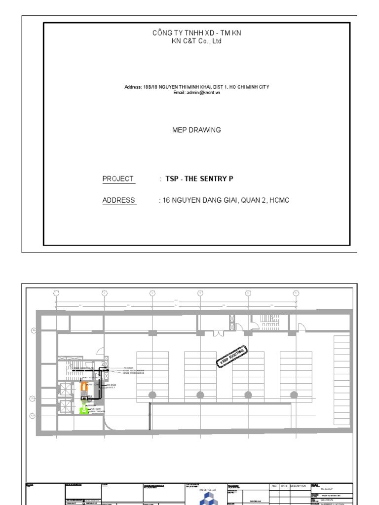 MEP Drawings for The Sentry Project | PDF | Ho Chi Minh City
