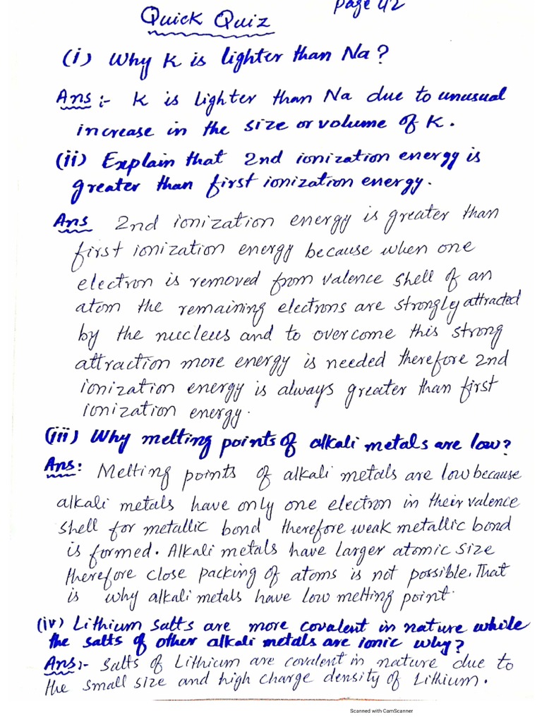 Chapter 1 Conceptual Questions | PDF