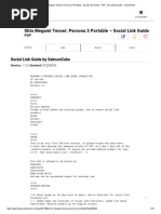 Persona 3 Reload 100% Walkthrough Guide | PDF