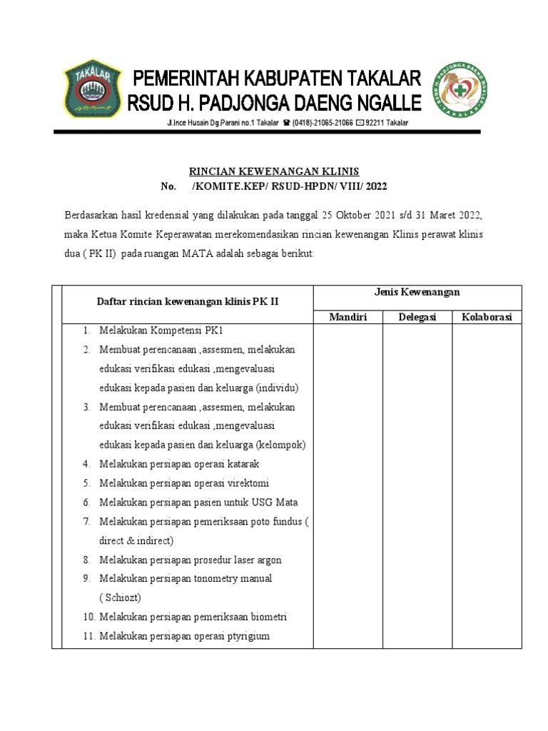 RKK PK Ii Mata | PDF
