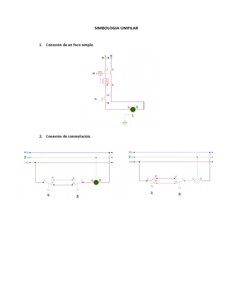 Simbologia Unifilar | PDF