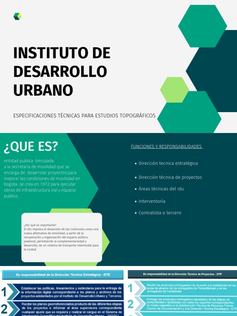 Especificaciones Técnicas IDU 2023 | PDF | Colombia