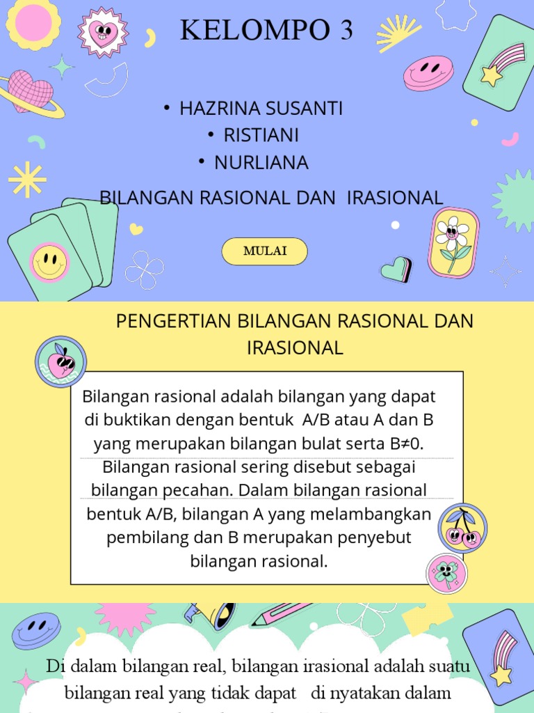 Pengertian Bilangan Rasional dan Irasional | PDF