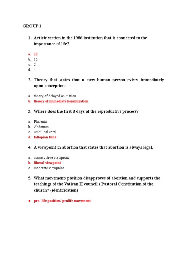 MTLB All Quizzes 1 | PDF | Birth Control | Sex