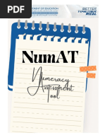 Albay Numeracy Assessment Tools ALNAT Manual | PDF | Educational ...