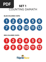 Printable Damath Board | PDF