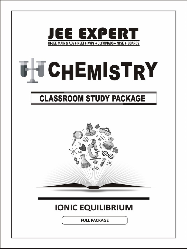 Ionic Equilibrium (Chem) | PDF | Ph | Buffer Solution