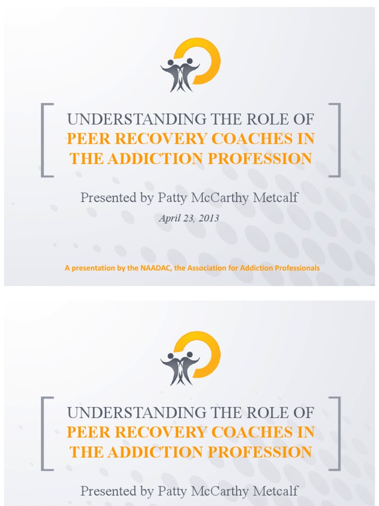 Role of Peer Recovery Coaches in Addiction | PDF
