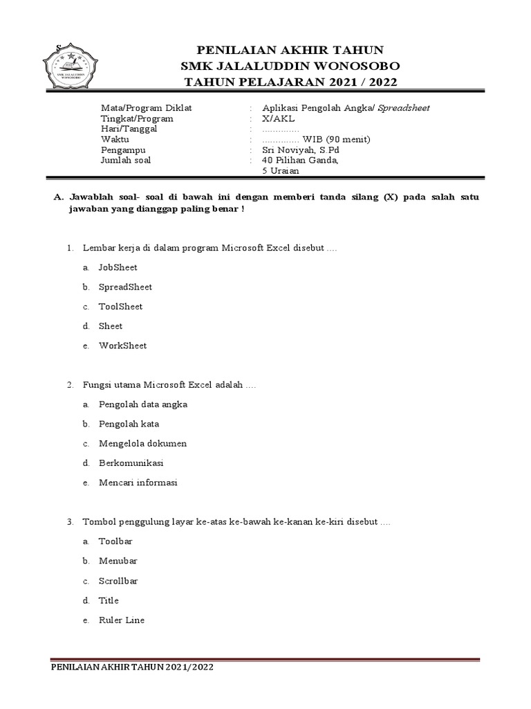 APAS X Aka - PAT 2022 | PDF