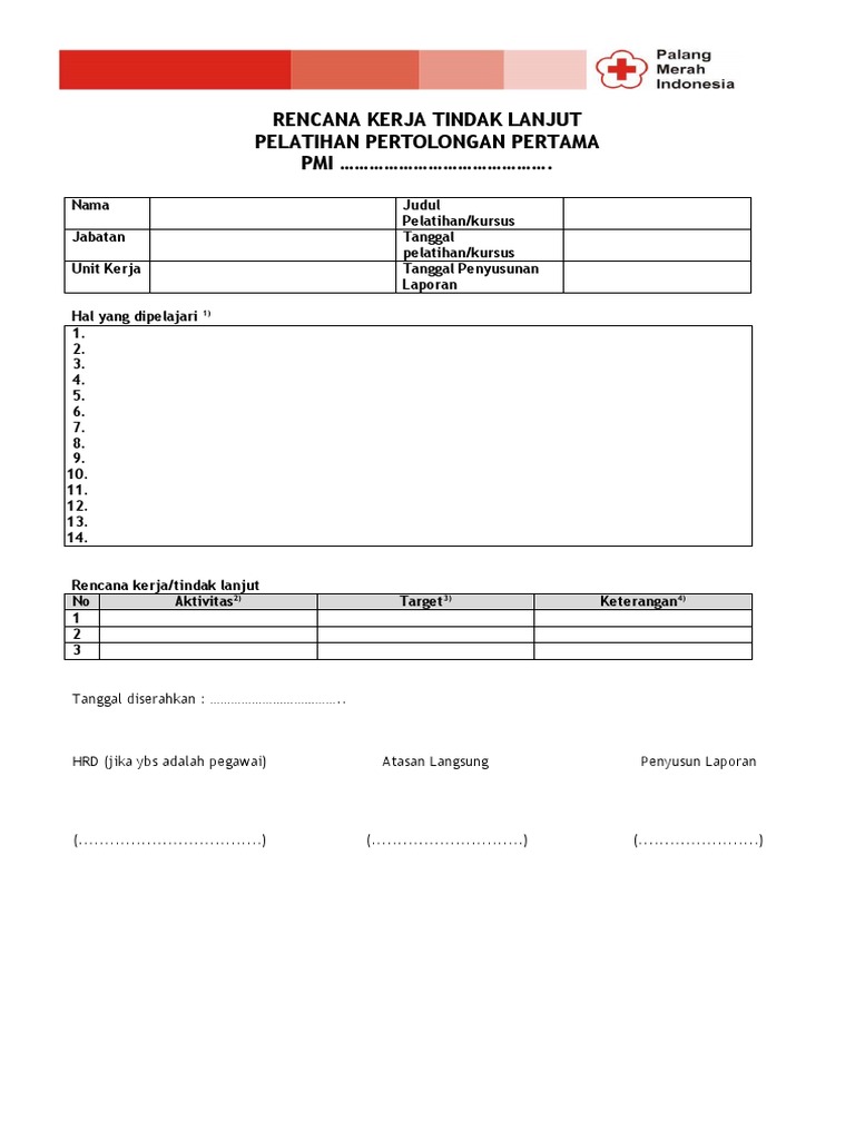 Formulir RKTL | PDF | Karier & Perkembangan | Bisnis