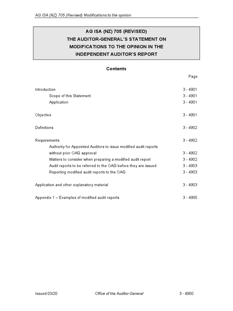 22 Ag Isa 705 Modifications | PDF