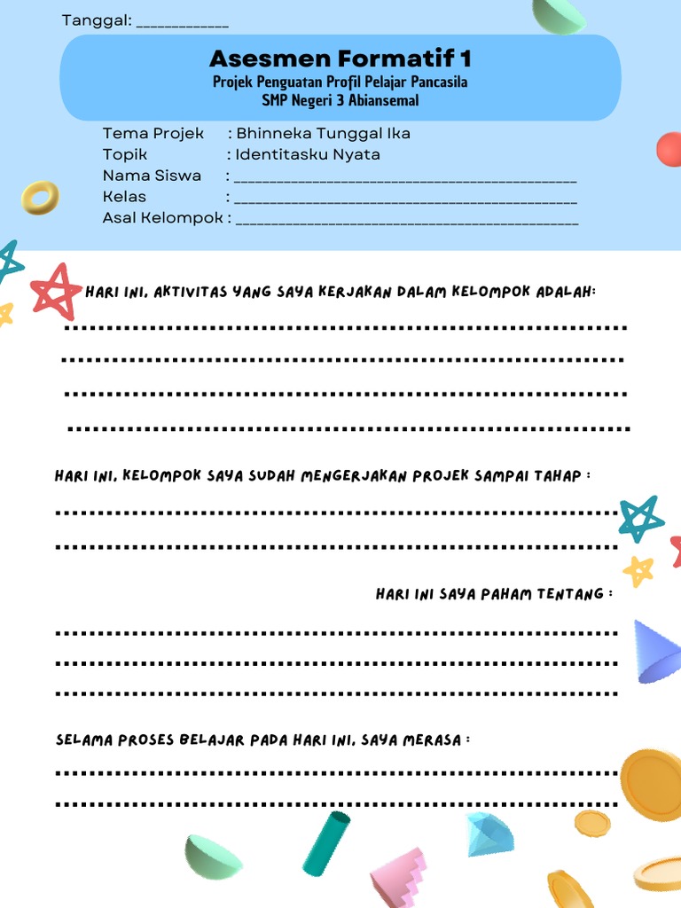 Asesmen Formatif 1 | PDF | Karier & Perkembangan