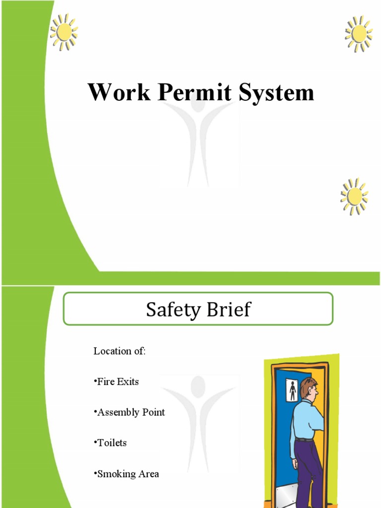 Internal PTW Training Slide For Construction Workers | PDF | Safety | Occupational Safety And Health