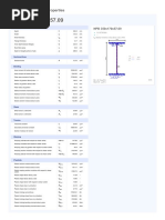 UPN 180 Cross-Section Properties | PDF | Bending | Shear Stress
