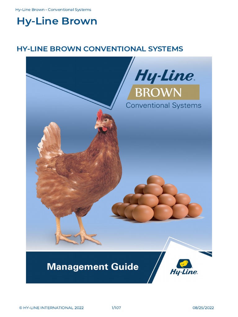 Hy-Line Brown Conventional Systems English | PDF