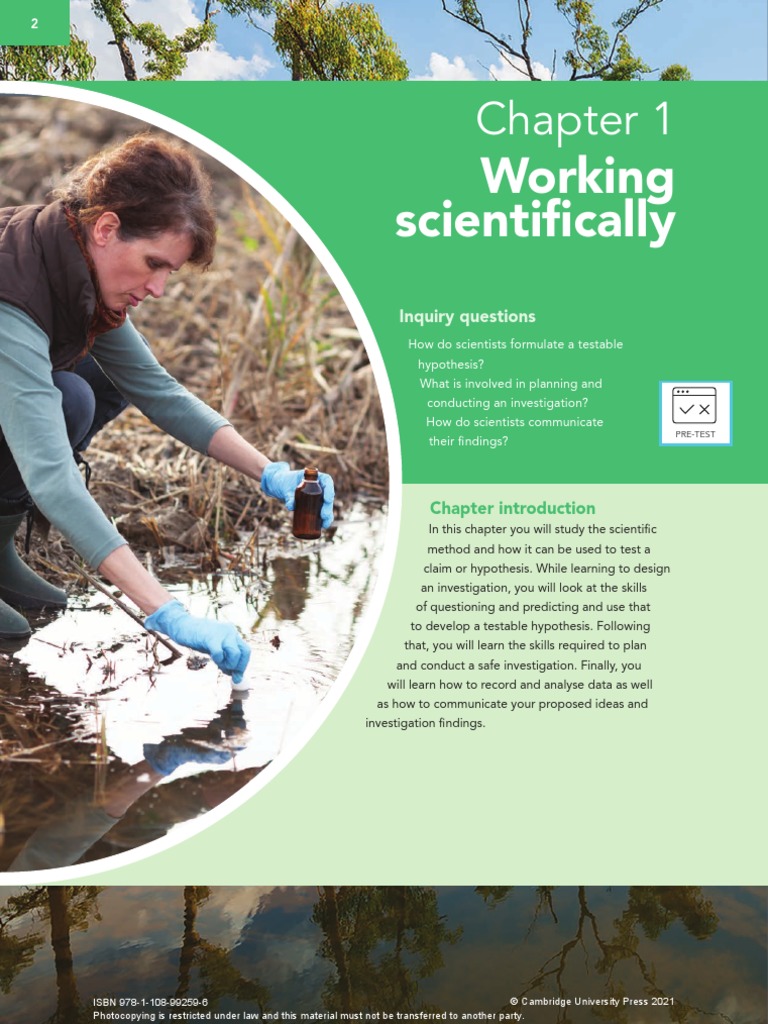 Cambridge Science Stage 5 NSW Syllabus - 1 - Working Scientifically ...