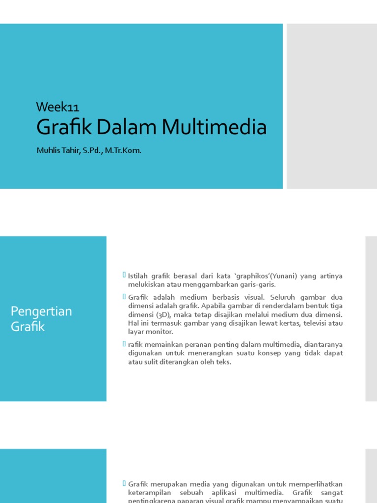 11 - Grafik Dalam Multimedia | PDF