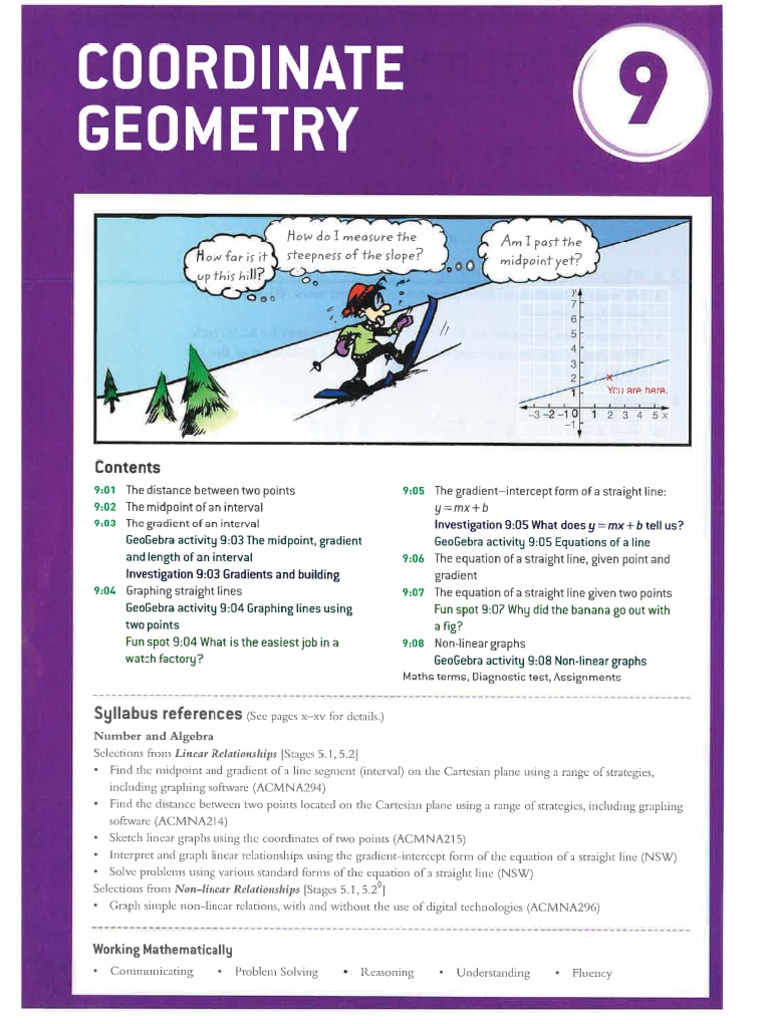 Signpost 9 Chapter 9 Linear Relationship | PDF