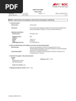 MSA Calibration Gas Safety Data Sheet | PDF | Nitrogen Dioxide | Nitric ...