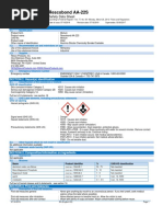 Zoflora Disinfectant Safety Data Sheet | PDF | Toxicity | Ethanol